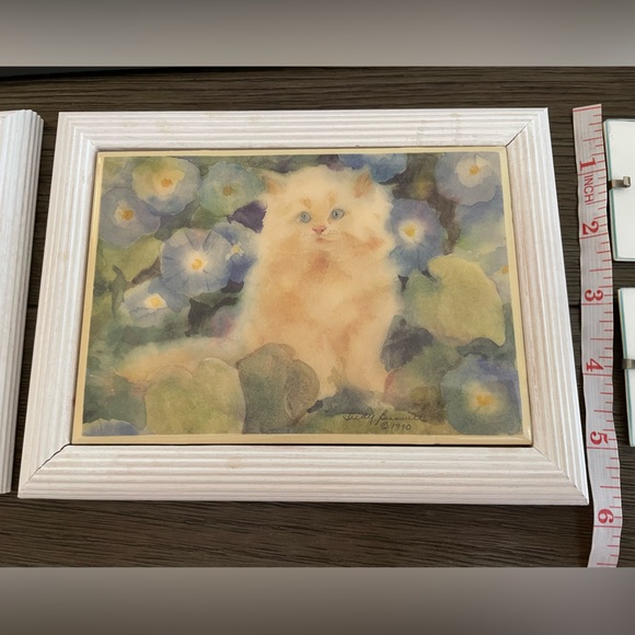 Art | 199 Judy Buswell Cat Painting On Tile | Poshmark